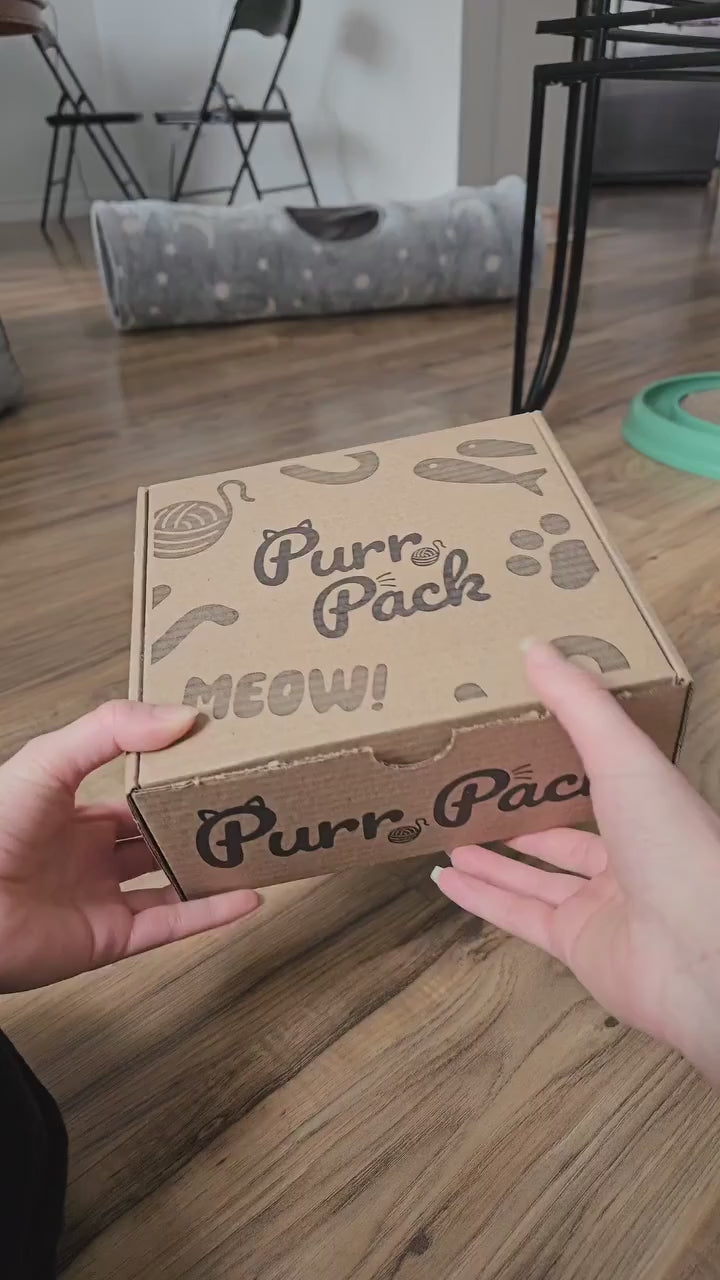 Purr Pack Cat Subscription Box | Cat Toys, Treats & Fun Delivered